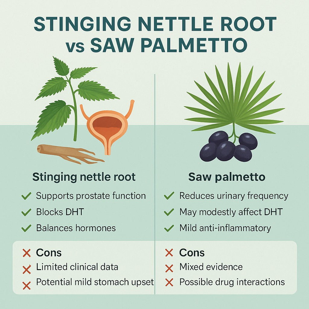 Stinging Nettle Root vs Saw Palmetto: Which Is Better for Prostate Hea ...